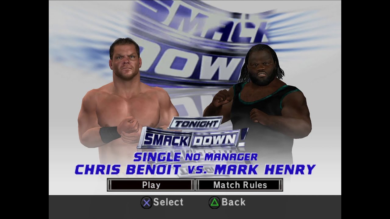 Chris Benoit vs Mark Henry - WWE SmackDown! vs. RAW 2007 | 2023-07-17 ...