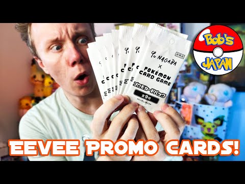 Can we get ALL 9 Eevee Promos?! Yu Nagaba Eevee Promo Packs!
