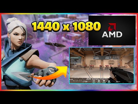 HOW TO GET STRETCHED RESOLUTION ON VALORANT (AMD) 2022 - YouTube