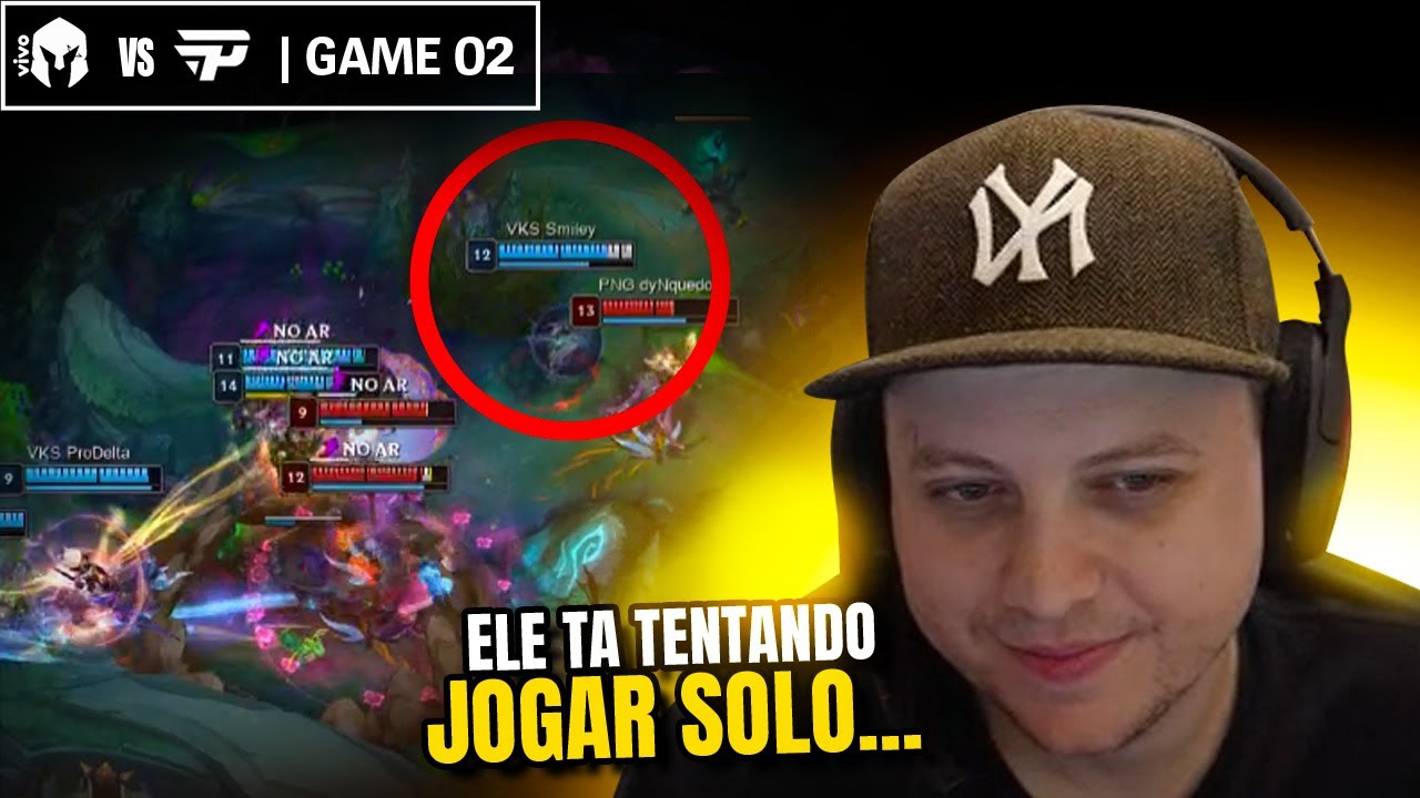 O SMILEY TA EMOCIONANDO MUITO... | PAIN X VKS (GAME 02) | ILHA DO CONGO ...