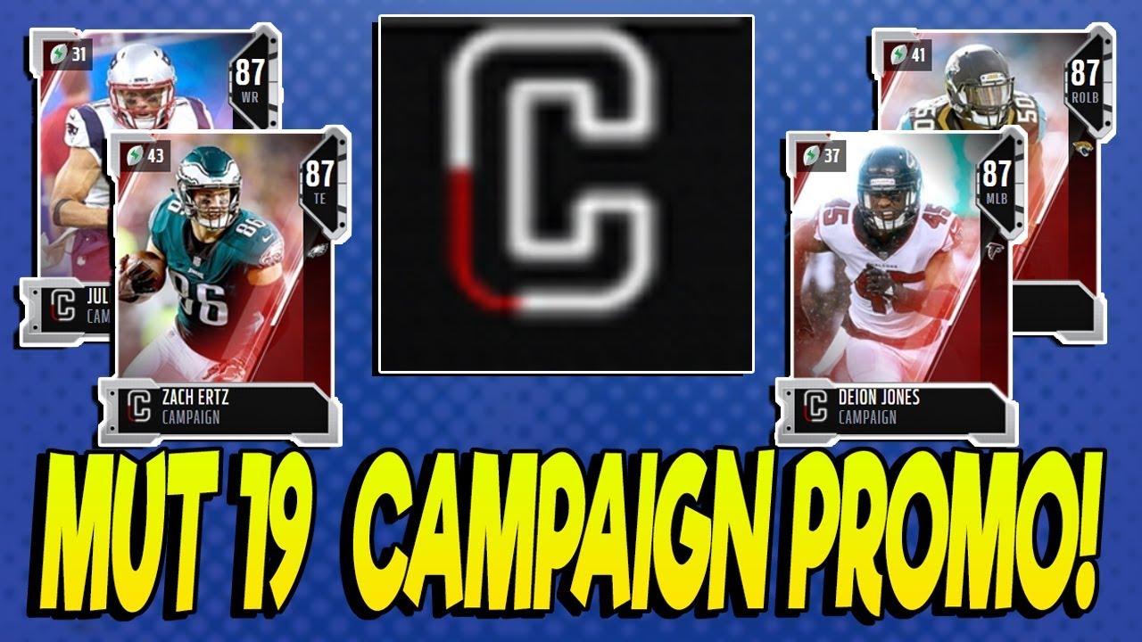 MUT 19 CAMPAIGN PLAYERS REVEALED! HOW THE PROMO WORKS!| MADDEN 19 ULTIMATE TEAM - YouTube
