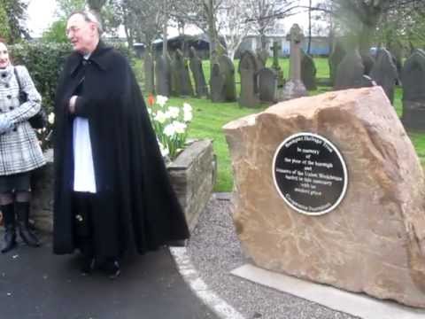 Stockport Cemetery Poor Peoples memorial stone unveiling - YouTube