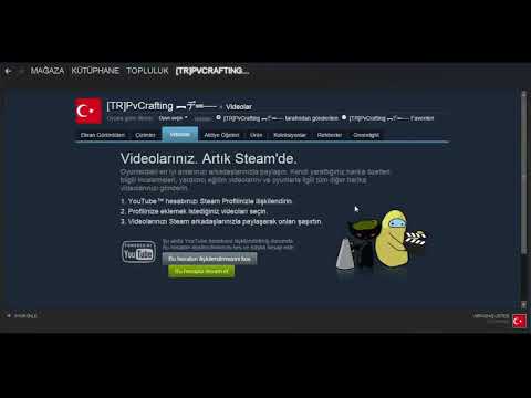 Steame Video Yükleme Sesli Anlatım 2016 2019 GÜNCEL