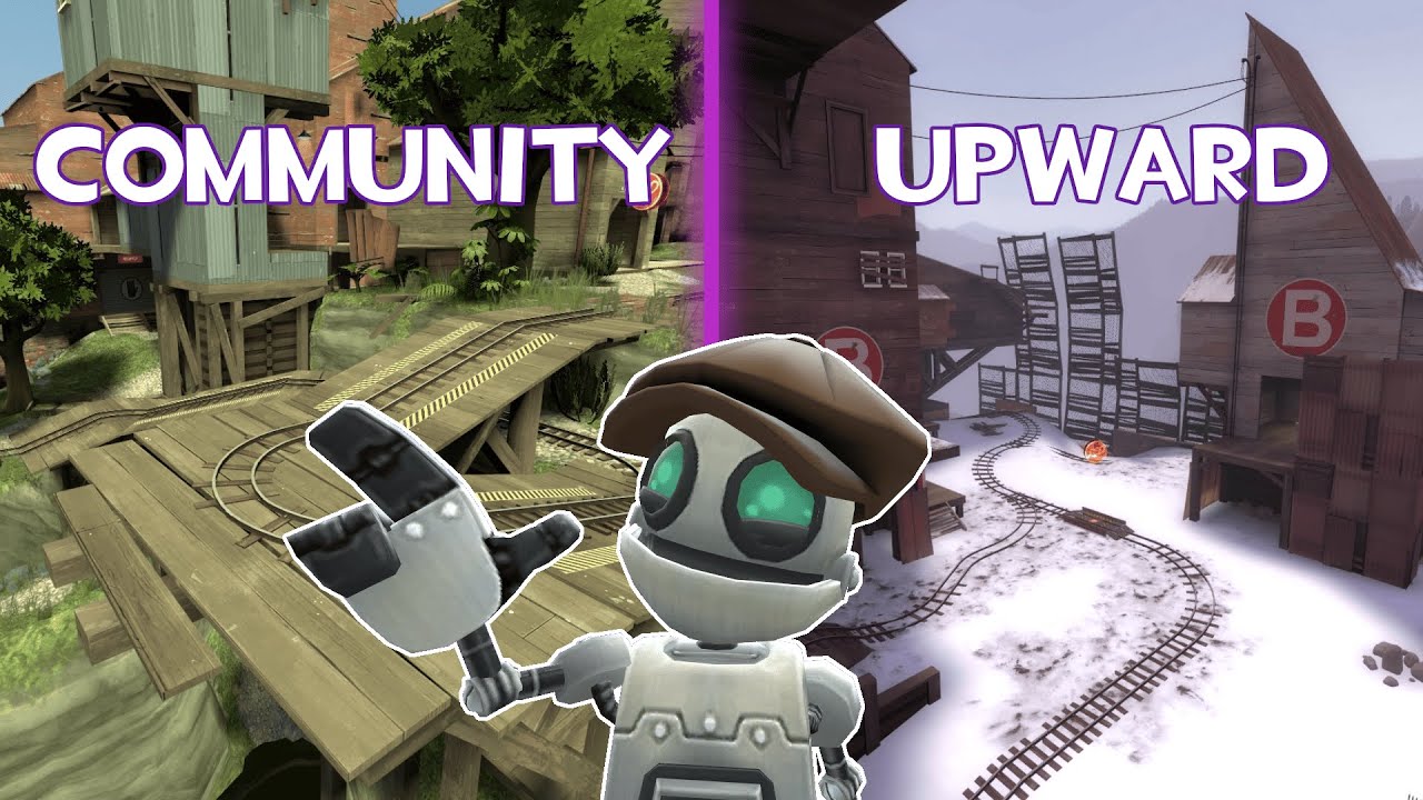 TF2- Custom Upward Maps Are Interesting - YouTube