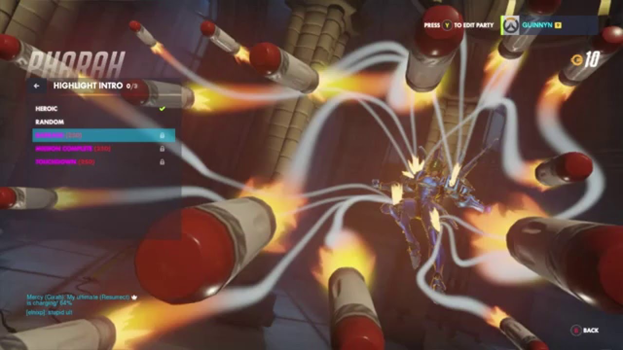 Overwatch Beta - Pharah Progression Rewards - YouTube