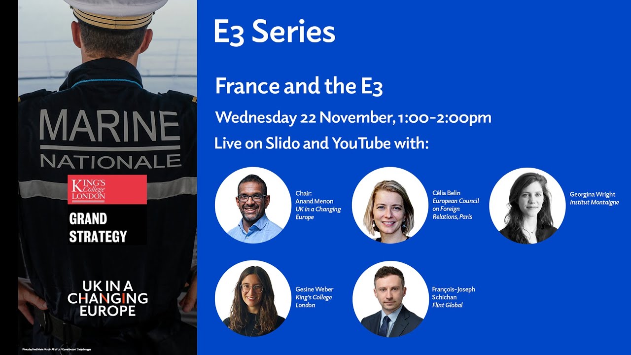 E3 Series: France and the E3 - YouTube