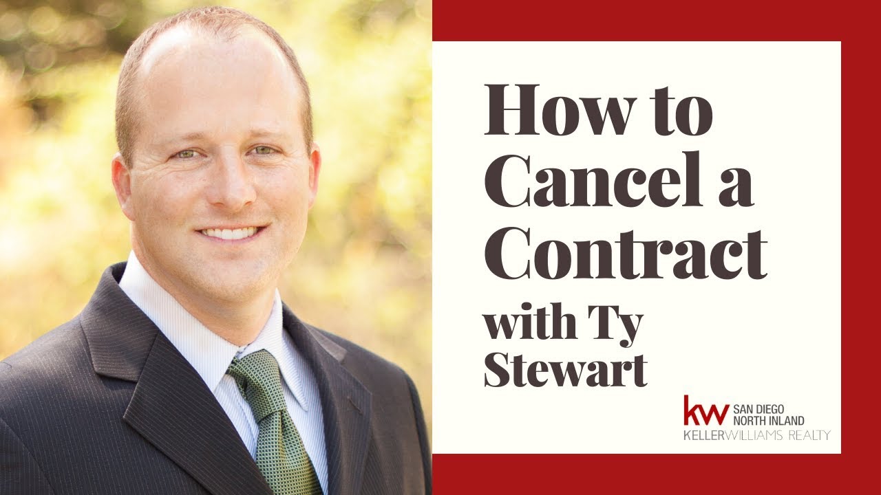 How to Cancel a Contract (Using CAR Form CC) - YouTube