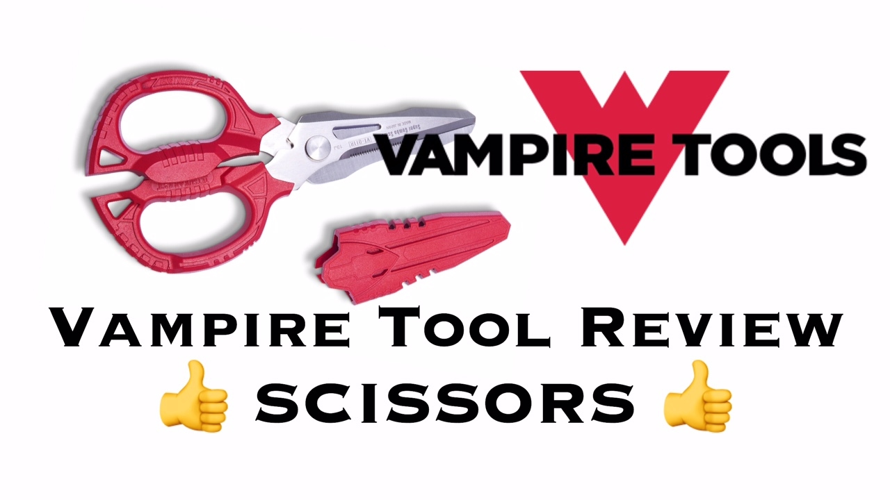Vampire Tools Review Scissors Super Combo | Bundys Garage - YouTube
