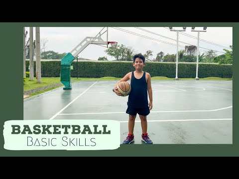 BASKETBALL BASIC SKILLS by CARL JONAS T. JOSE - YouTube