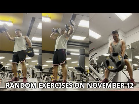 RANDOM EXERCISES on November 12 at Fit 4 Less Gym | LET'S GET FIT THIS ...