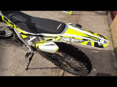 2019 slam 250cc motocross bike - YouTube