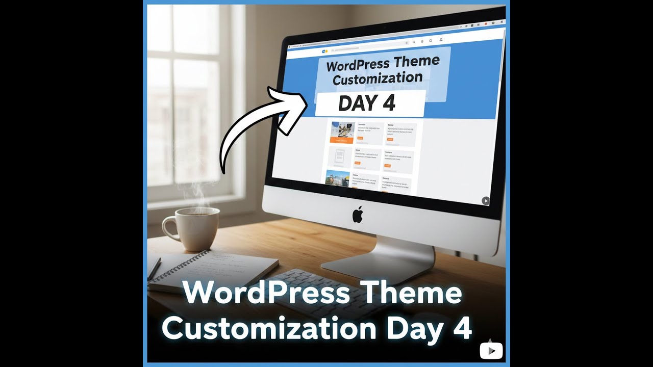 WordPress Theme Customization | Day 4 | Part 2 - YouTube