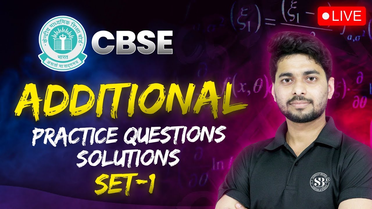 CBSE Class 10 Maths Additional Practice Questions Solution | | CBSE Class 10 Maths By Prince Sir ...