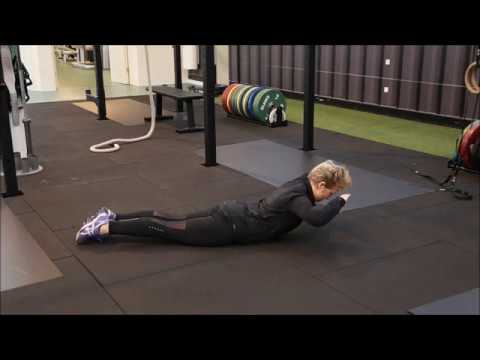 Fitness | Prone Back extension | Rygstrækning på gulv - YouTube