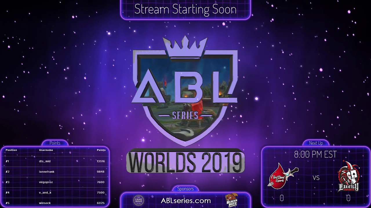 ABL Series - ABL Worlds Knockout Stage - Semifinals: First Blood ...