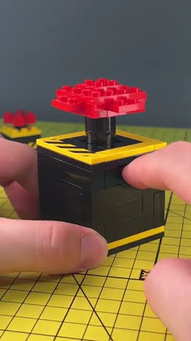 LEGO RED BUTTON ☎️ #ideas #lego #shorts - YouTube