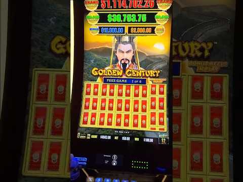 UNBELIEVABLE First Spin Bonus On Golden Century! #dragonlink #slotbonus #gamble #money