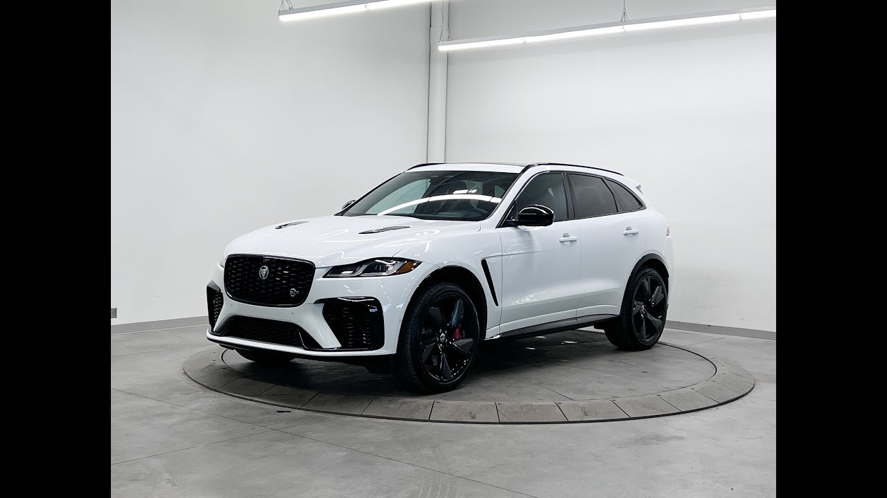 J257353 - 2025 Jaguar F-PACE P575 SVR 575 Edition - YouTube