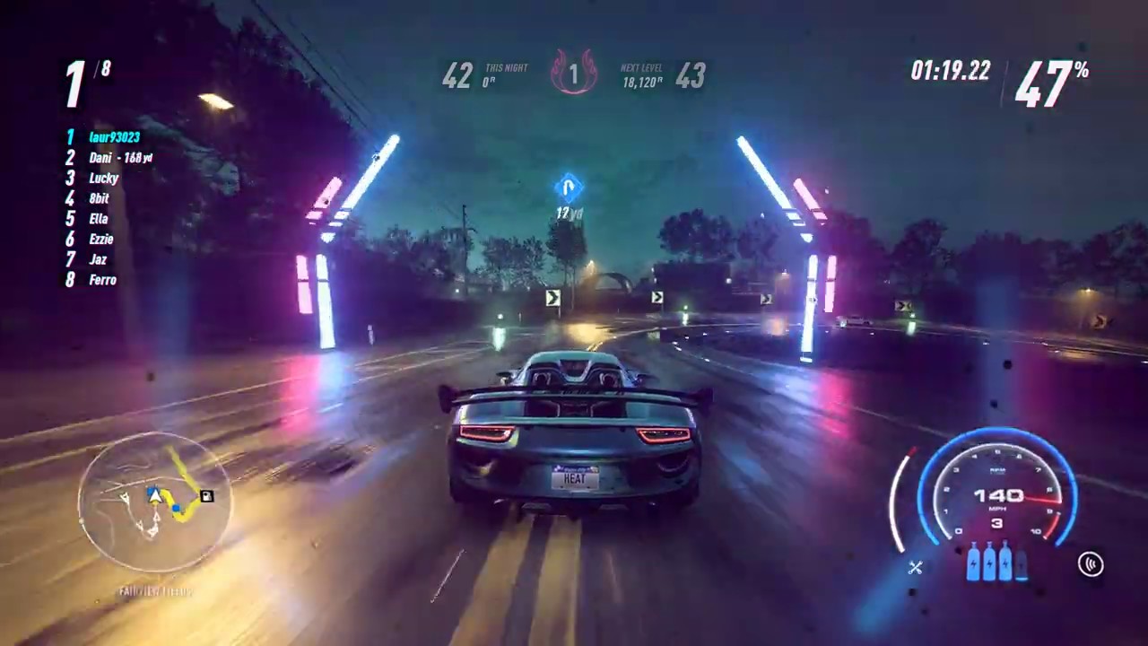 Need For Speed HEAT - Night pursuit - YouTube