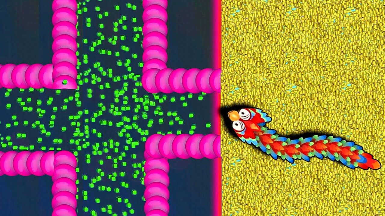 😱I REACHED NEW SCORE 150,000+ POINTS IN SNAKE IO 🐍 FEATHER BOA SKIN ...