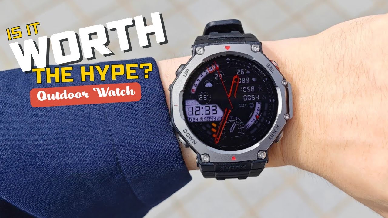 Amazfit T Rex 3 Smart Watch In - Depth Review - YouTube