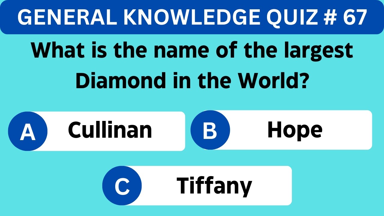 How Good Is Your General Knowledge? Take This 30-question Quiz To Find ...