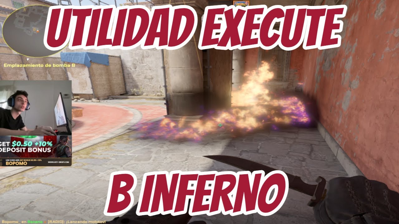 🔥 TUTORIAL UTILIDAD BÁSICA EN INFERNO "B" COUNTER STRIKE 2 🔥GANA TUS ...