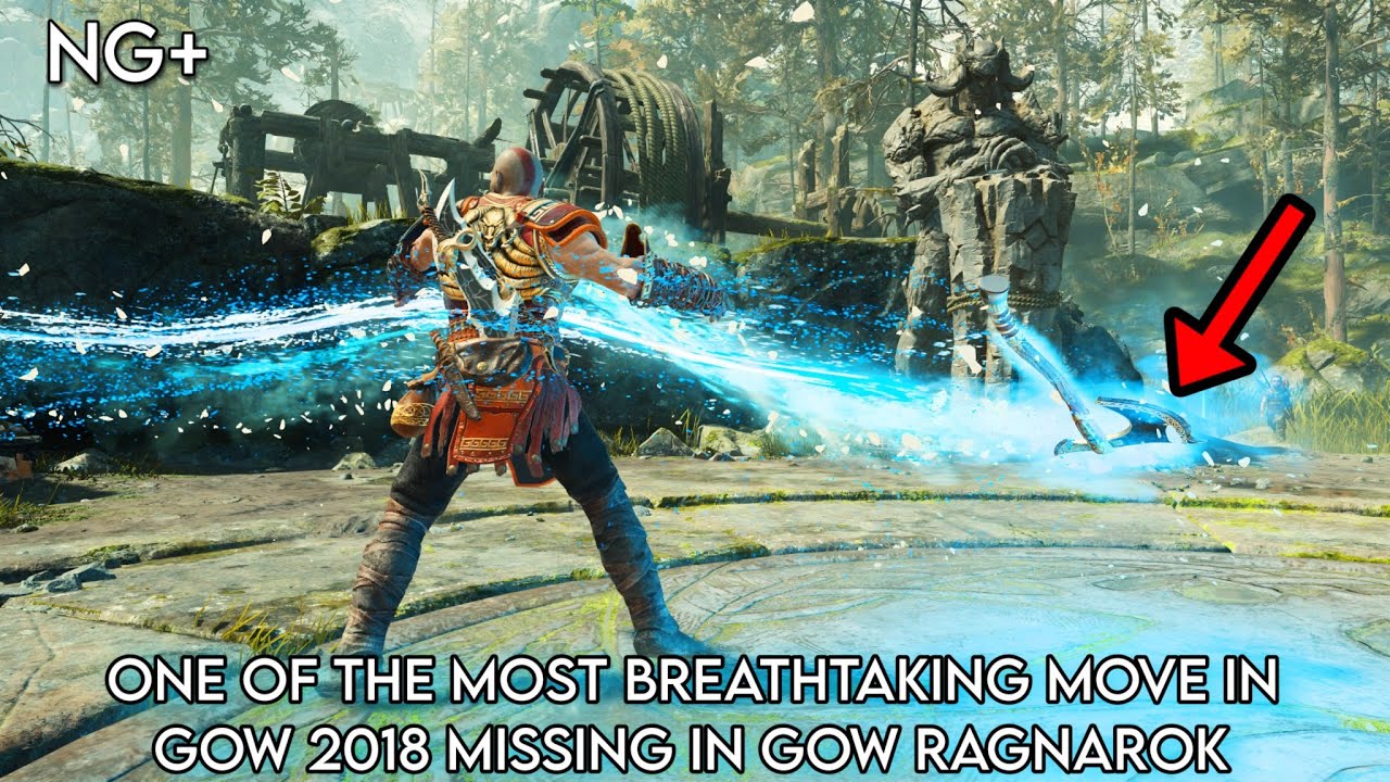 ONE OF THE MOST BREATHTAKING MOVE IN GOW 2018 MISSING IN GOW RAGNAROK ...