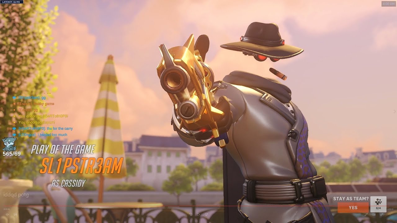 POTG! Cassidy’s mythic weapon skin! IDDQD CASSIDY STADIUM GAMEPLAY ...