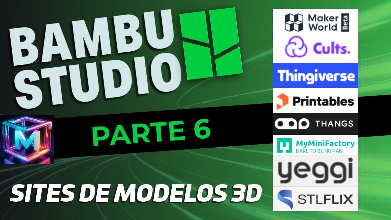Bambu Studio Tutorial - Sites de Modelos 3D e Importação - Do Zero à ...