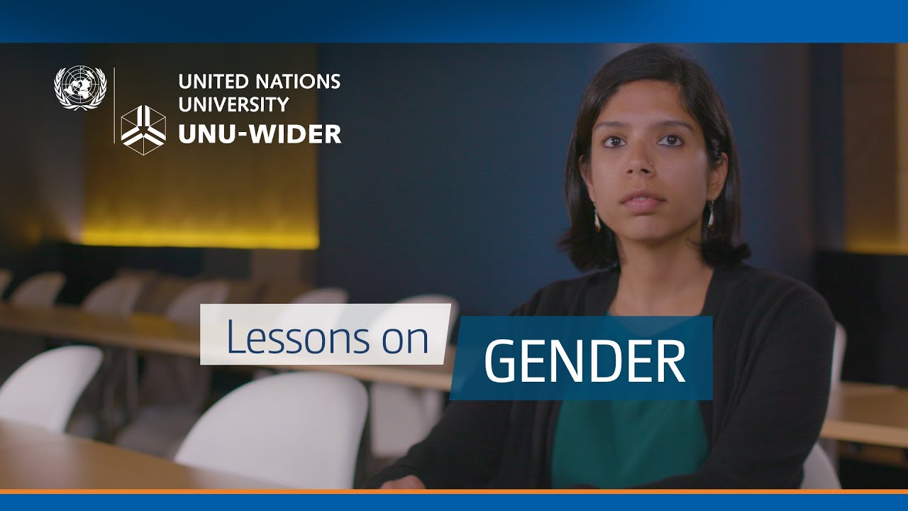 GENDER: Lessons for Development - YouTube