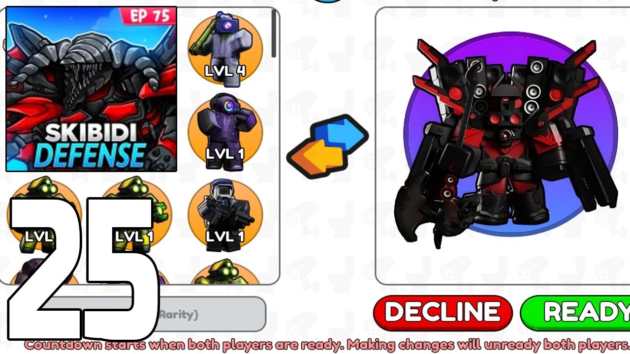 Roblox Skibidi Tower Defense Gameplay Walkthrough Part 25 (pc,Android ...