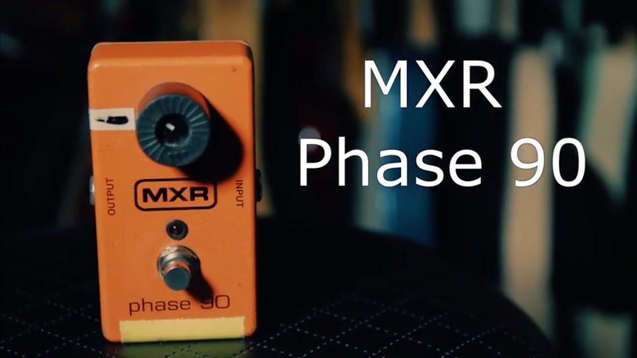 MXR Phase 90 | Red Hot Chili Peppers, Led-Zeppelin, Pink Floyd - YouTube