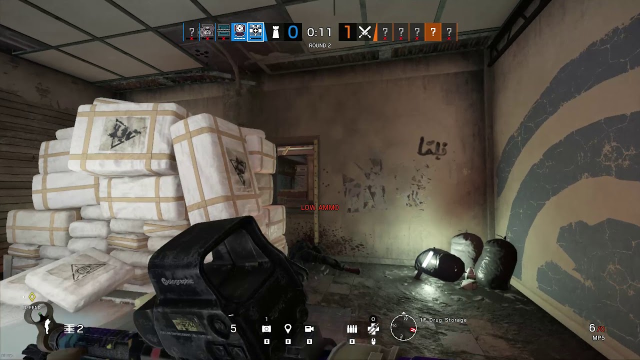 My luckiest Siege Kill. - YouTube