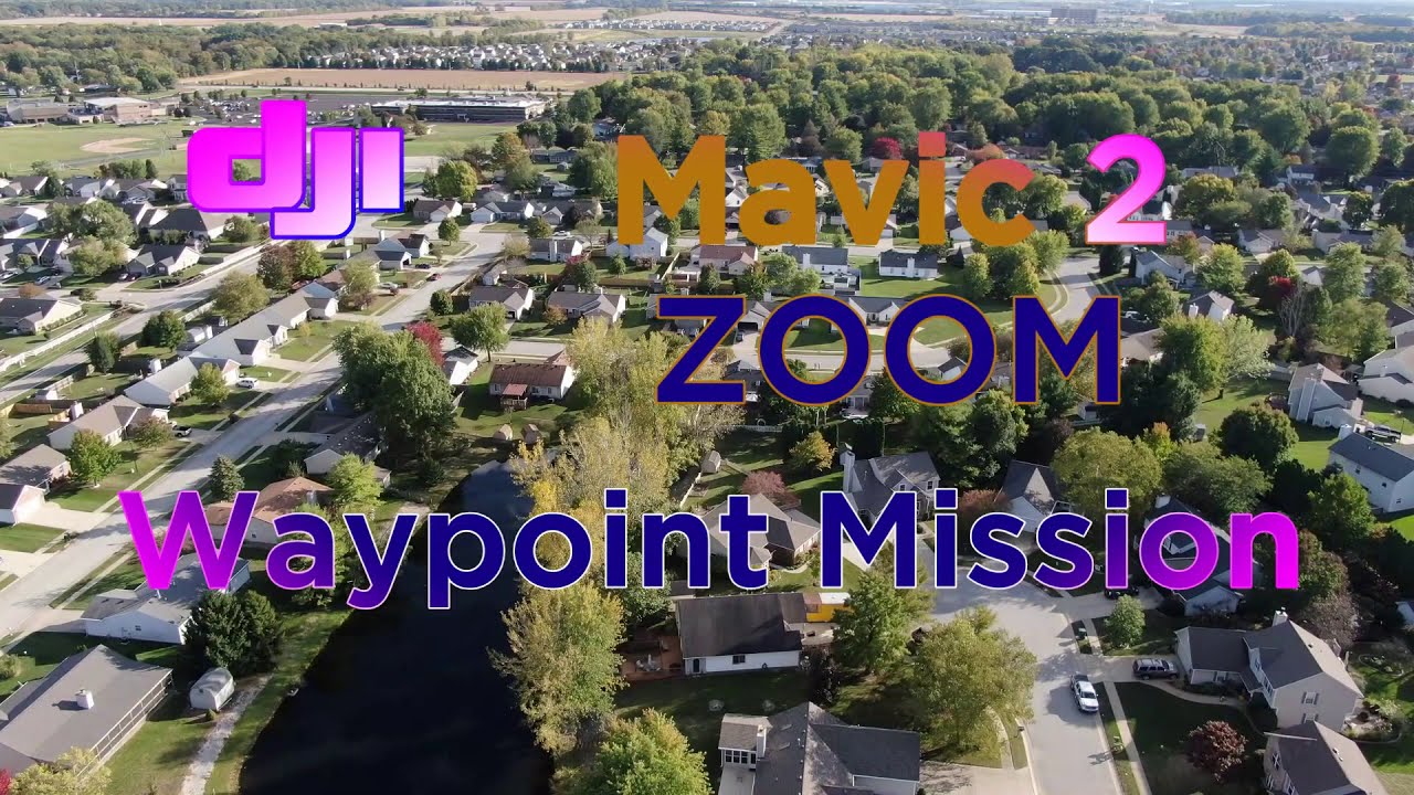 Mavic 2 ZOOM Waypoint Mission - YouTube