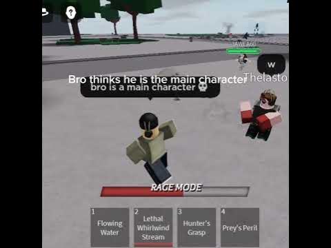 Blud thinks he is the main character - YouTube