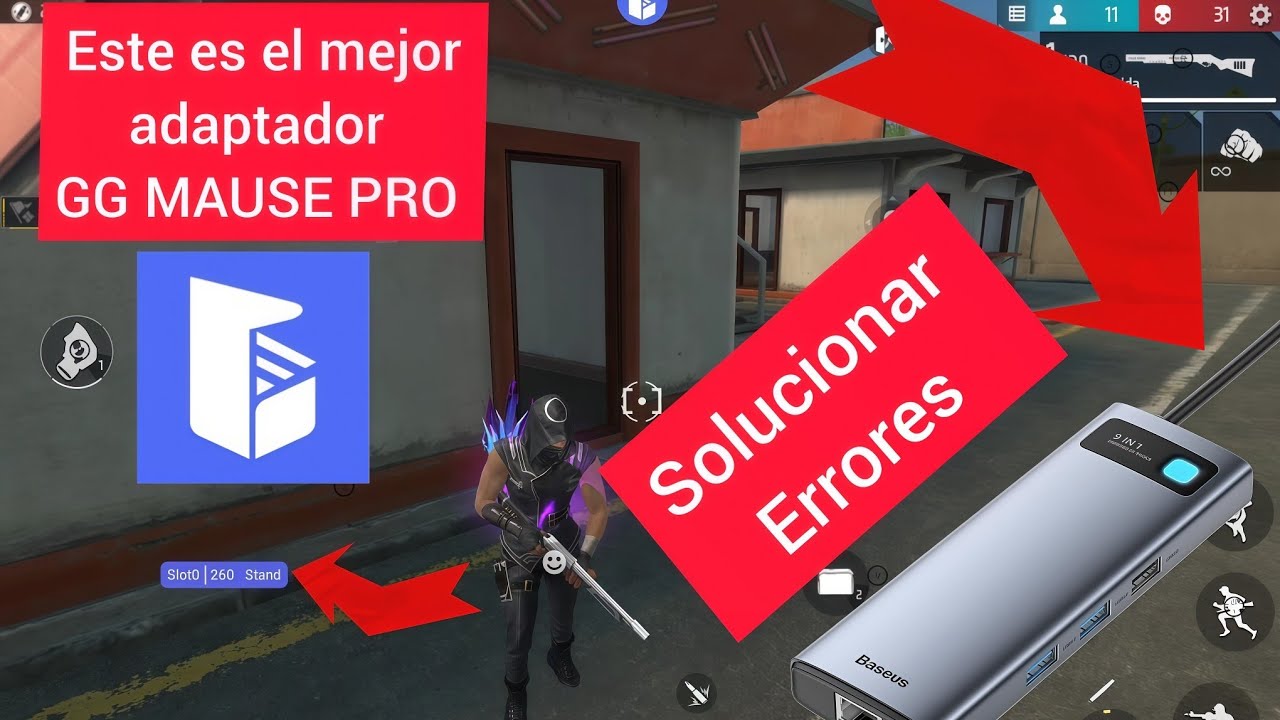 EL MEJOR ADAPTADOR #MACRO 😭 | Nueva actualización de GG Mouse Pro ...
