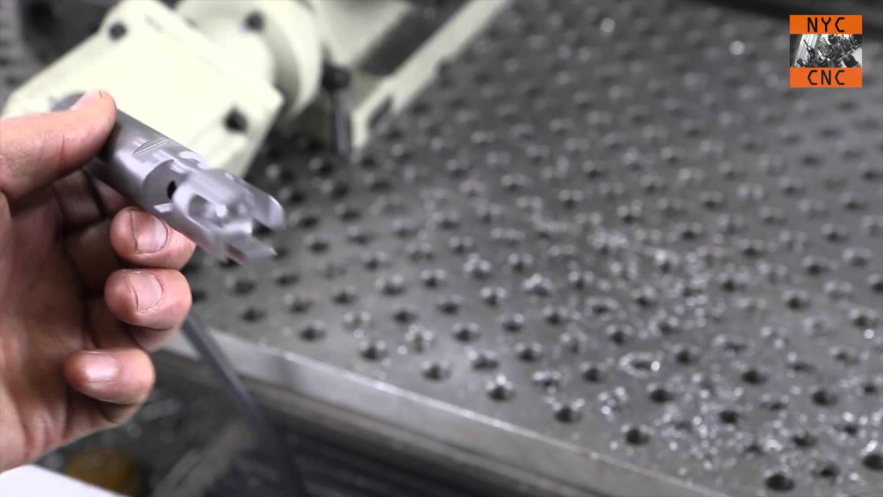 Gimme a Brake! Machining a DIY CNC 9MM AR-15 Muzzle Brake! 4th Axis ...
