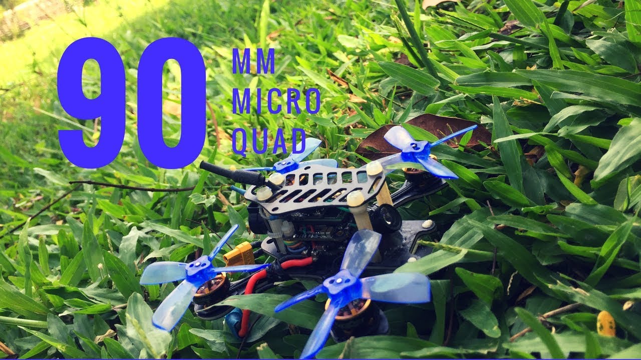 Micro quad - 90mm - Racerstar 10000kv - YouTube
