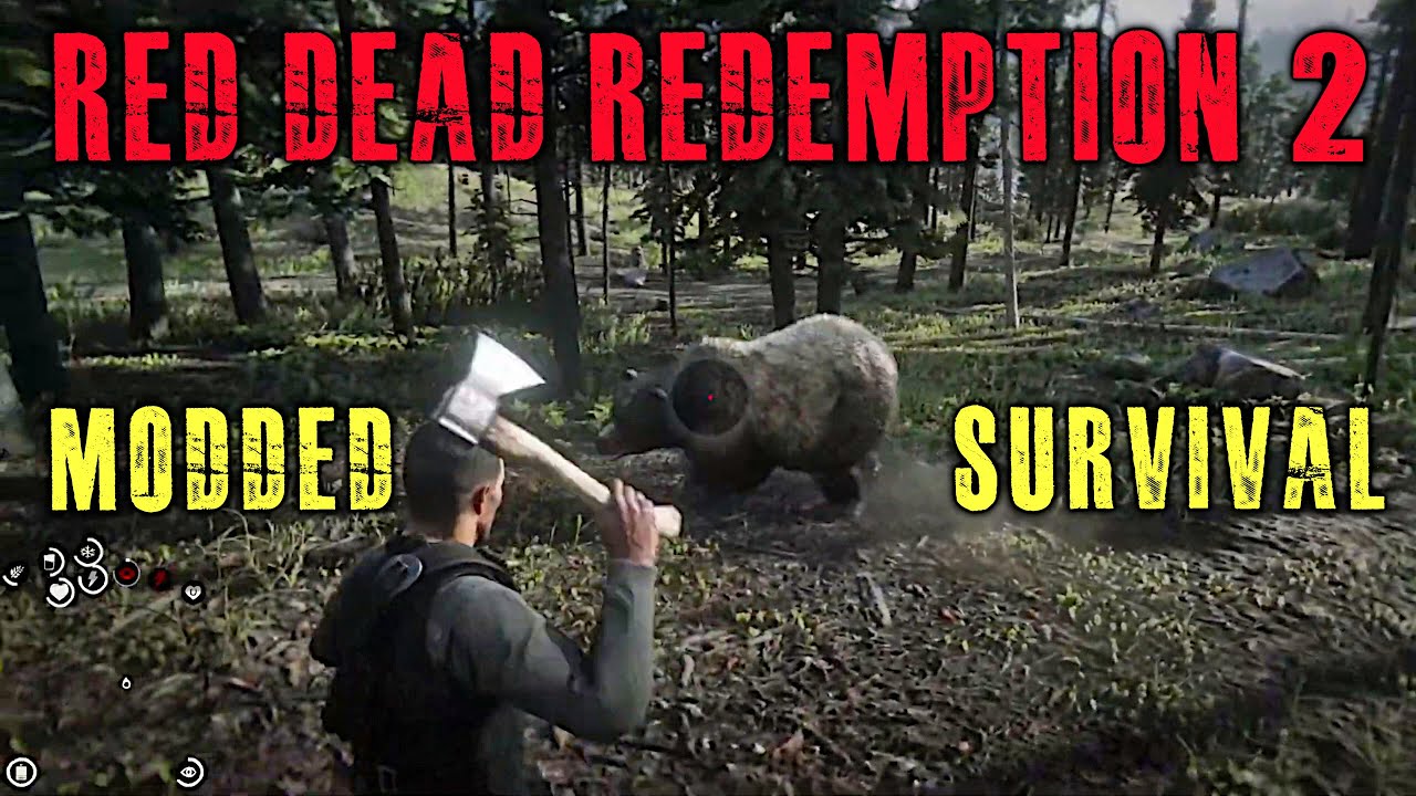 Red Dead Redemption 2 Modded Survival Run (2) - YouTube