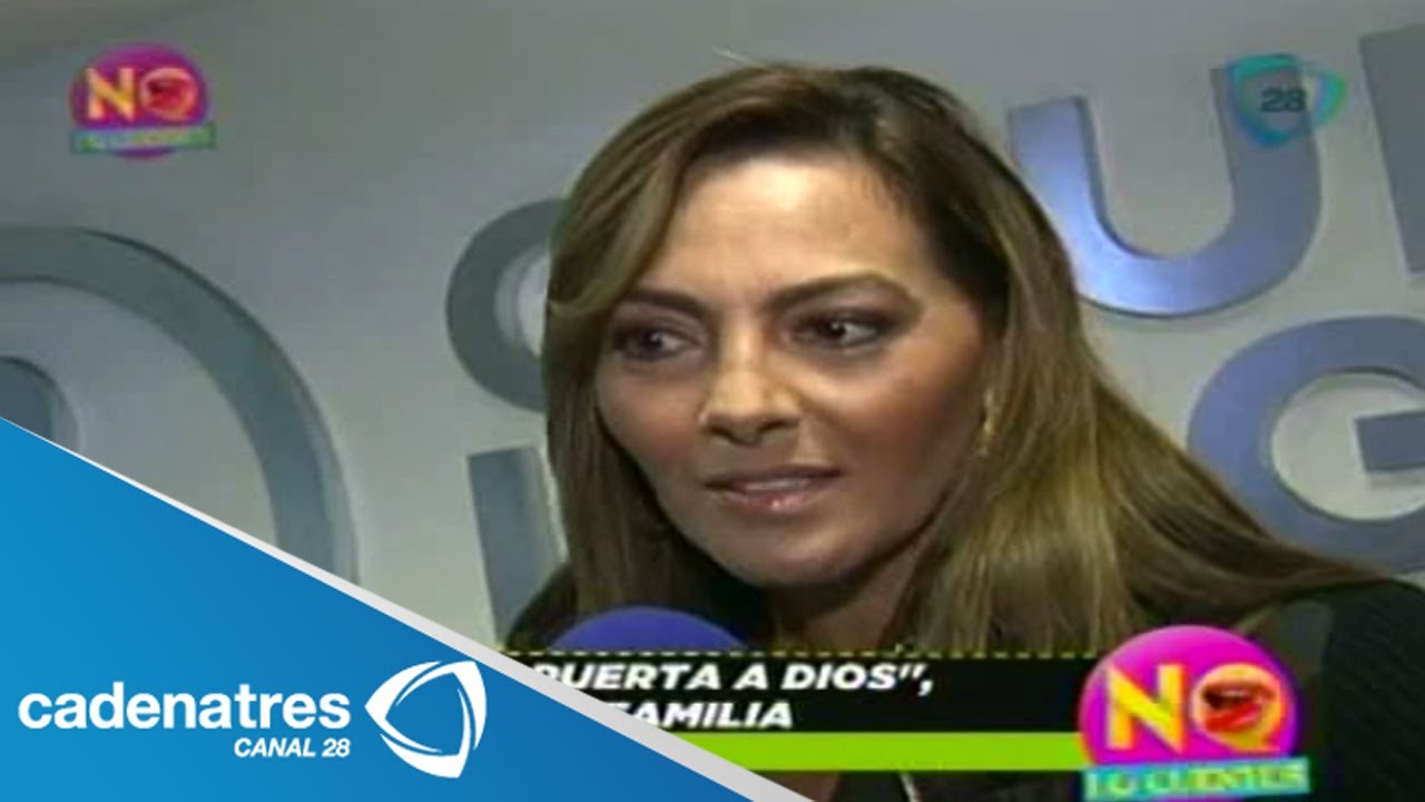 Verónica del Castillo quiere hacer reality show de su vida - YouTube