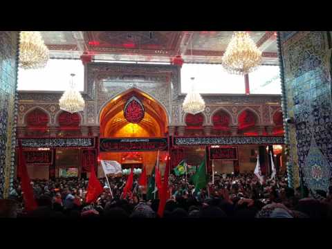 Arbaeen 2016/2017 *Karbala,Farhan Ali waris jaloos