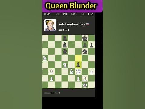 Chess.com Ada Lovelace Queen Blunder - YouTube