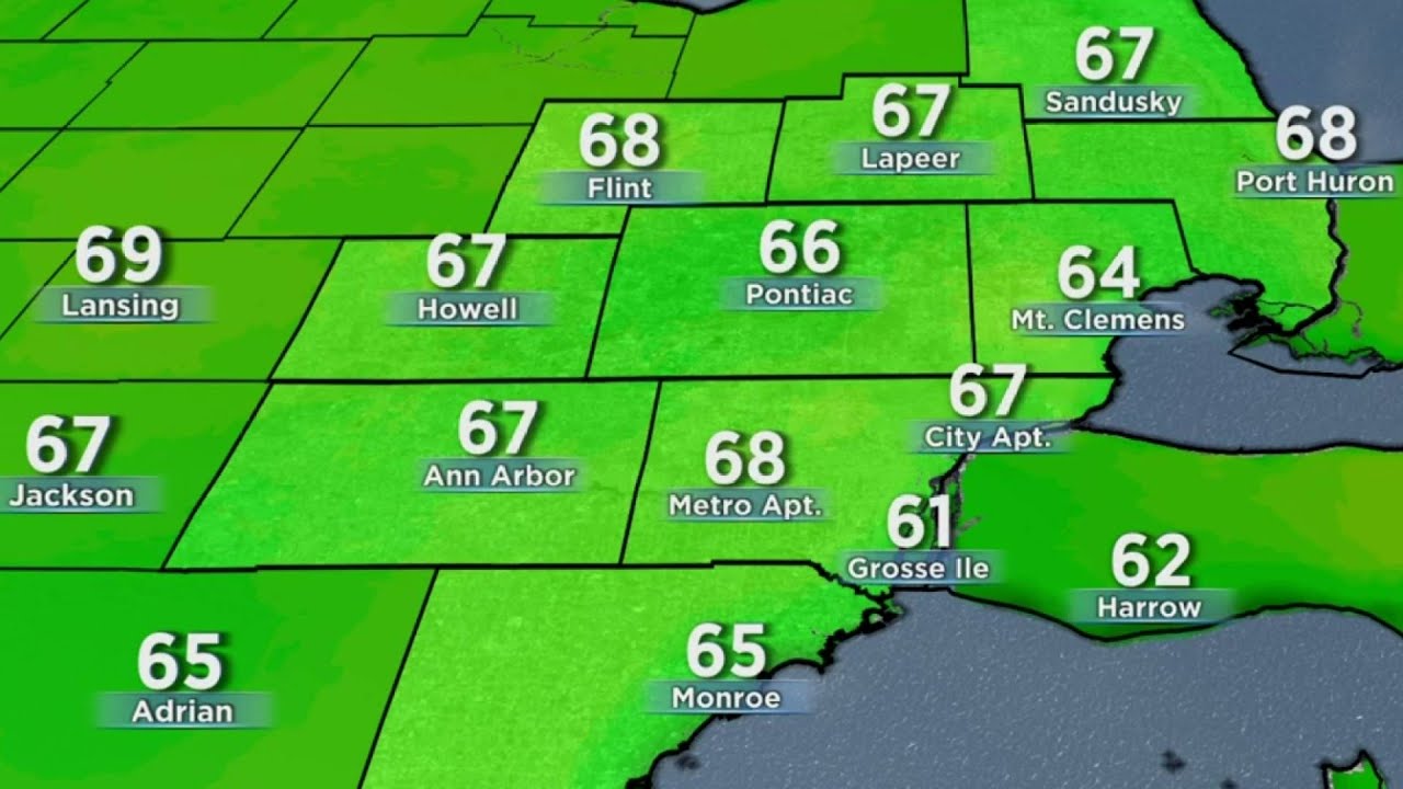Metro Detroit weather forecast Nov. 2, 2022 -- 4 p.m. Update - YouTube