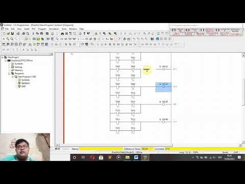 Ladder diagram CX-Programmer_Penggunaan Internal Memori, Counter, dan ...