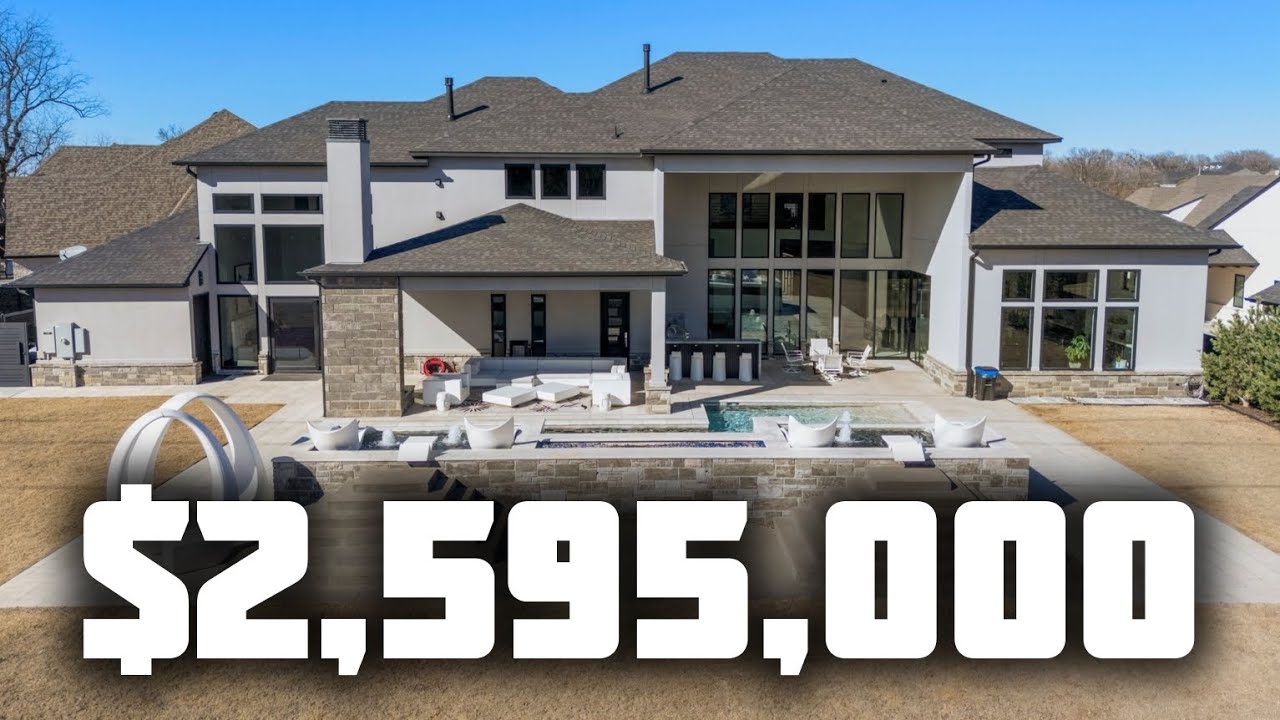 Over-the-Top LUXURY Home Tour in the Tulsa Area | Most Unique House We ...