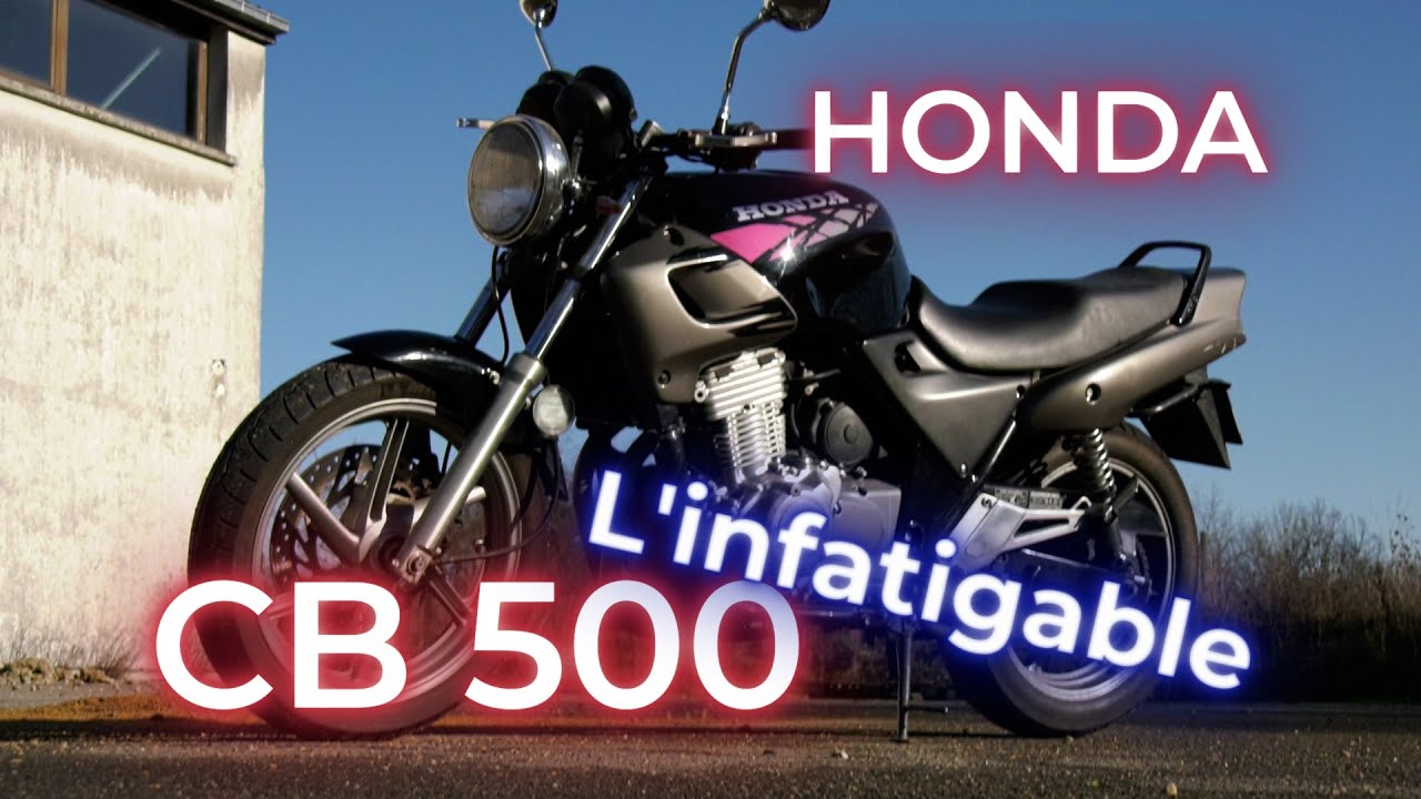 HONDA CB 500 Le roadster infatigable. La fiabilité annoncé par #honda ...