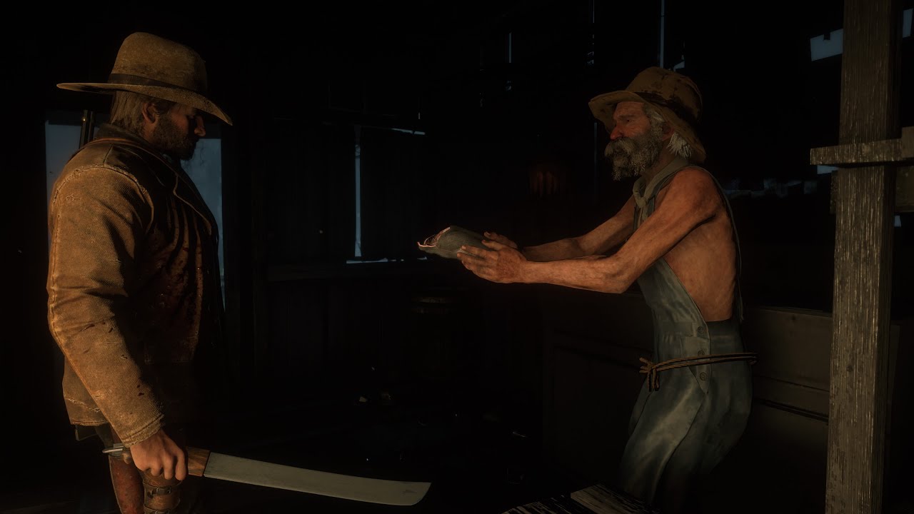 Arthur collects Machete, Farmer's Hat, and Liberty Hat - Red Dead ...