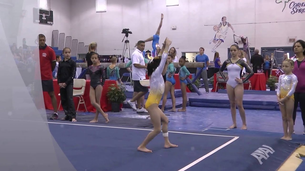 Kaela Yee USAG Level 7 Florida State Championships 2016 - YouTube