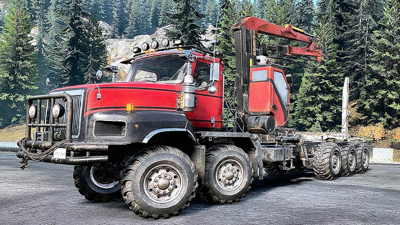 Snowrunner - International Paystar 5600TS - YouTube